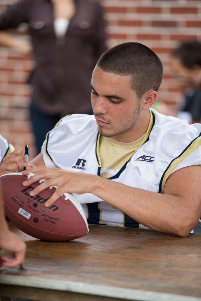 Photos - Georgia Tech Fan Day 2014! | Georgia Tech Swarm