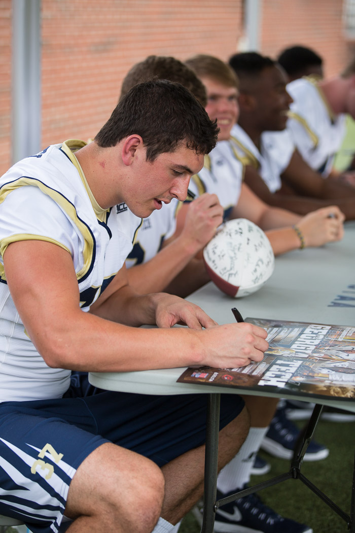 Photos - Georgia Tech Fan Day 2014! | Georgia Tech Swarm
