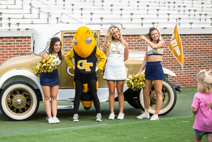 Photos - Georgia Tech Fan Day 2014! | Georgia Tech Swarm