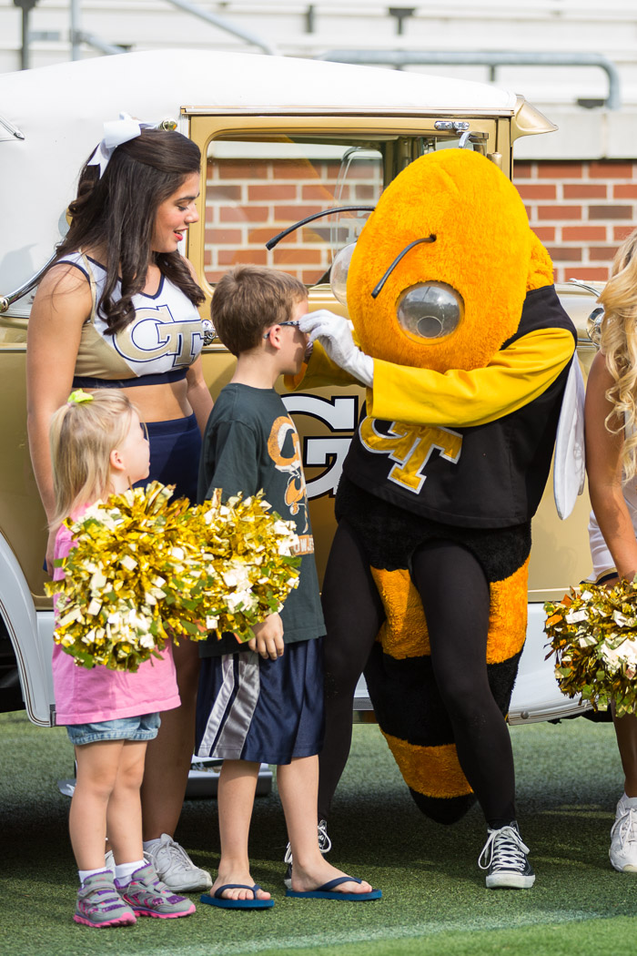 Photos - Georgia Tech Fan Day 2014! | Georgia Tech Swarm