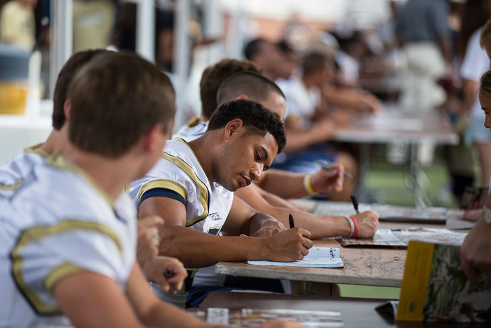 Photos - Georgia Tech Fan Day 2014! | Georgia Tech Swarm