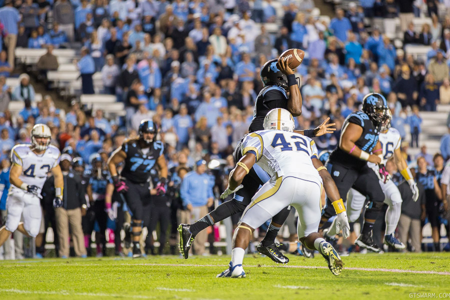 Photos - Georgia Tech @ UNC Football Photos 10/18/2014 | Georgia Tech Swarm