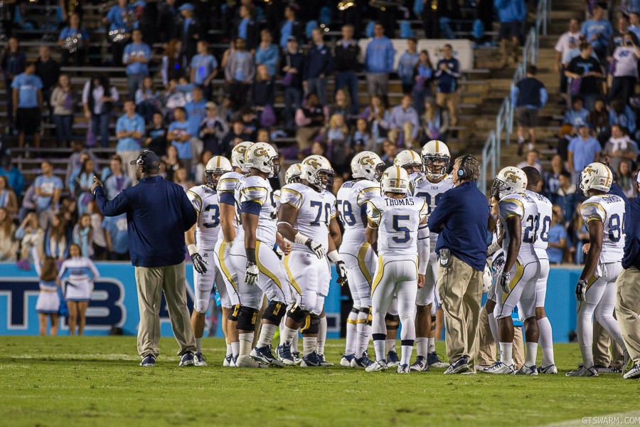 Photos - Georgia Tech @ UNC Football Photos 10/18/2014 | Georgia Tech Swarm