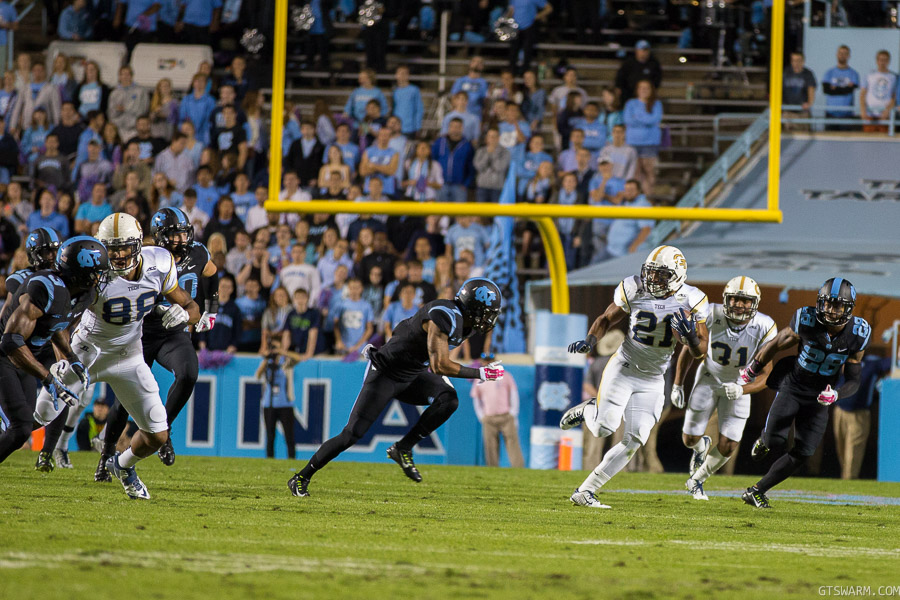 Photos - Georgia Tech @ UNC Football Photos 10/18/2014 | Georgia Tech Swarm