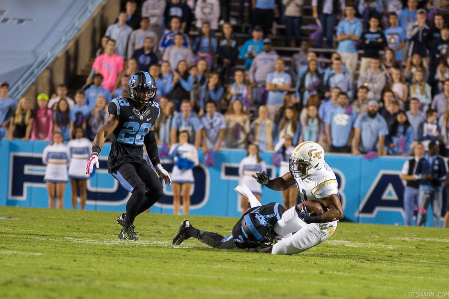Photos - Georgia Tech @ UNC Football Photos 10/18/2014 | Georgia Tech Swarm