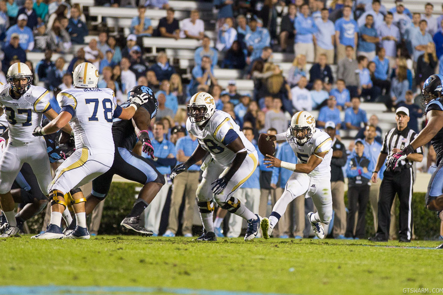 Photos - Georgia Tech @ UNC Football Photos 10/18/2014 | Georgia Tech Swarm