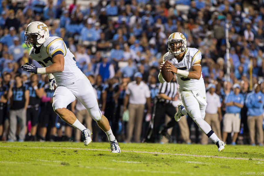 Photos - Georgia Tech @ UNC Football Photos 10/18/2014 | Georgia Tech Swarm