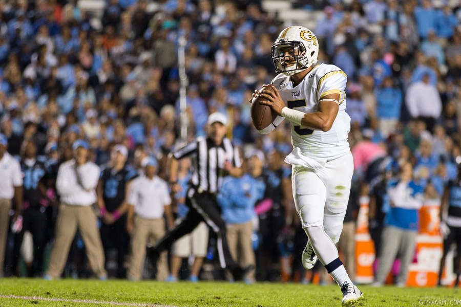 Photos - Georgia Tech @ UNC Football Photos 10/18/2014 | Georgia Tech Swarm